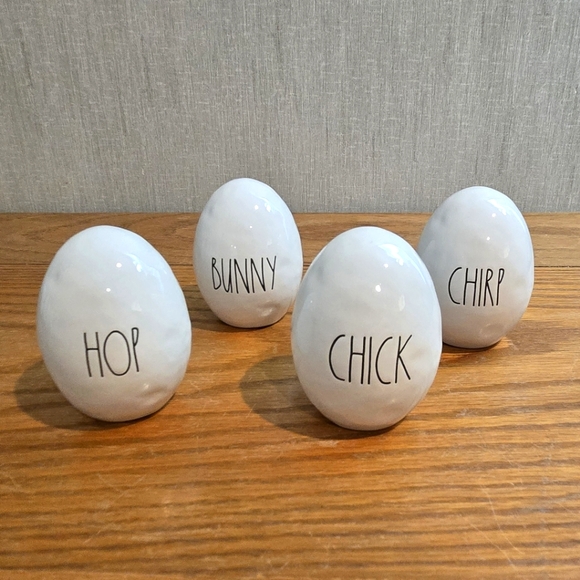 Rae Dunn | Other | Rae Dunn Ceramic Easter Egg Set | Poshmark